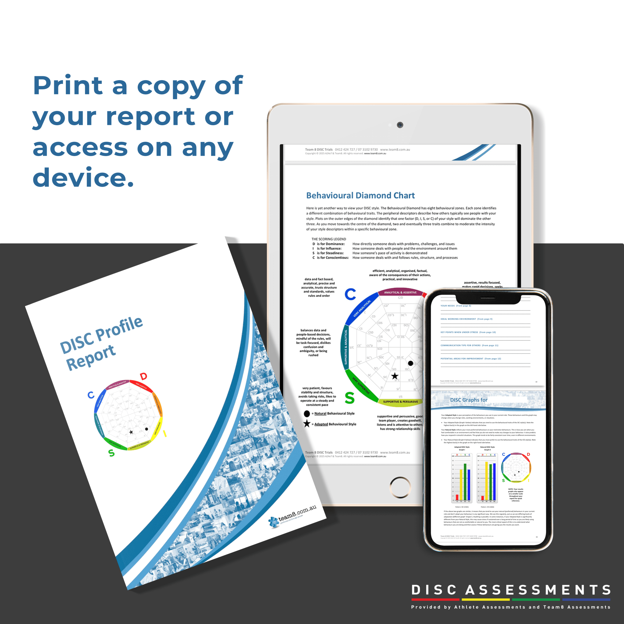 Team8 DISC Profile Australia | Buy DISC Assessments Online